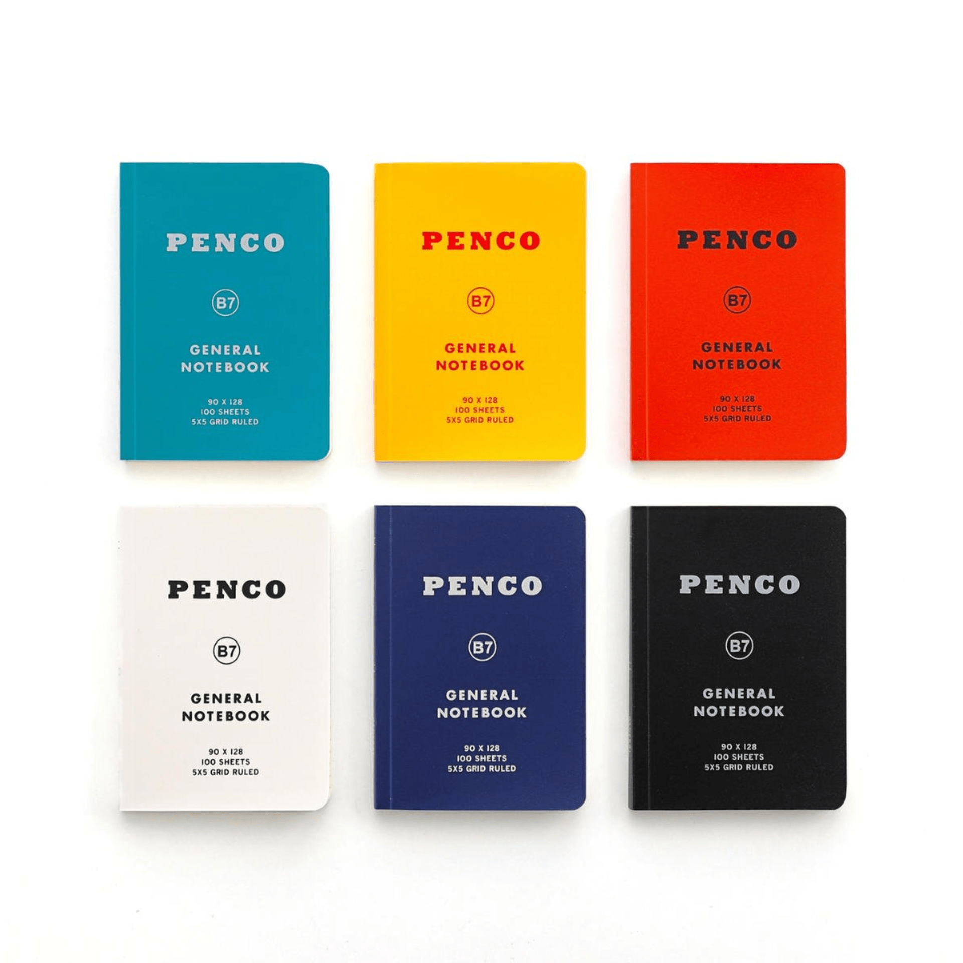 Penco Soft Notebook B7 Grid - pocket – SayPaper