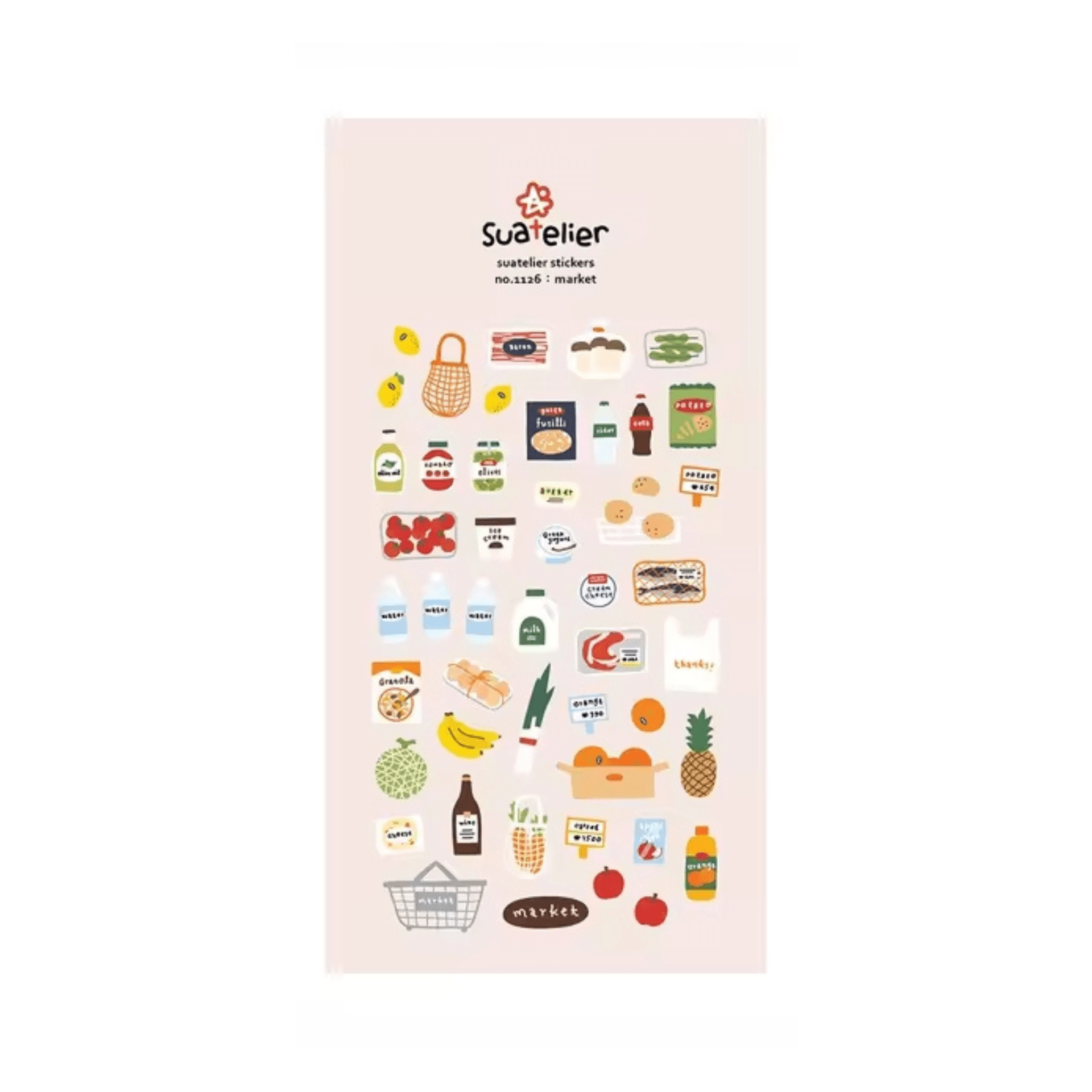 Stickers Daily Deco - Market – SayPaper